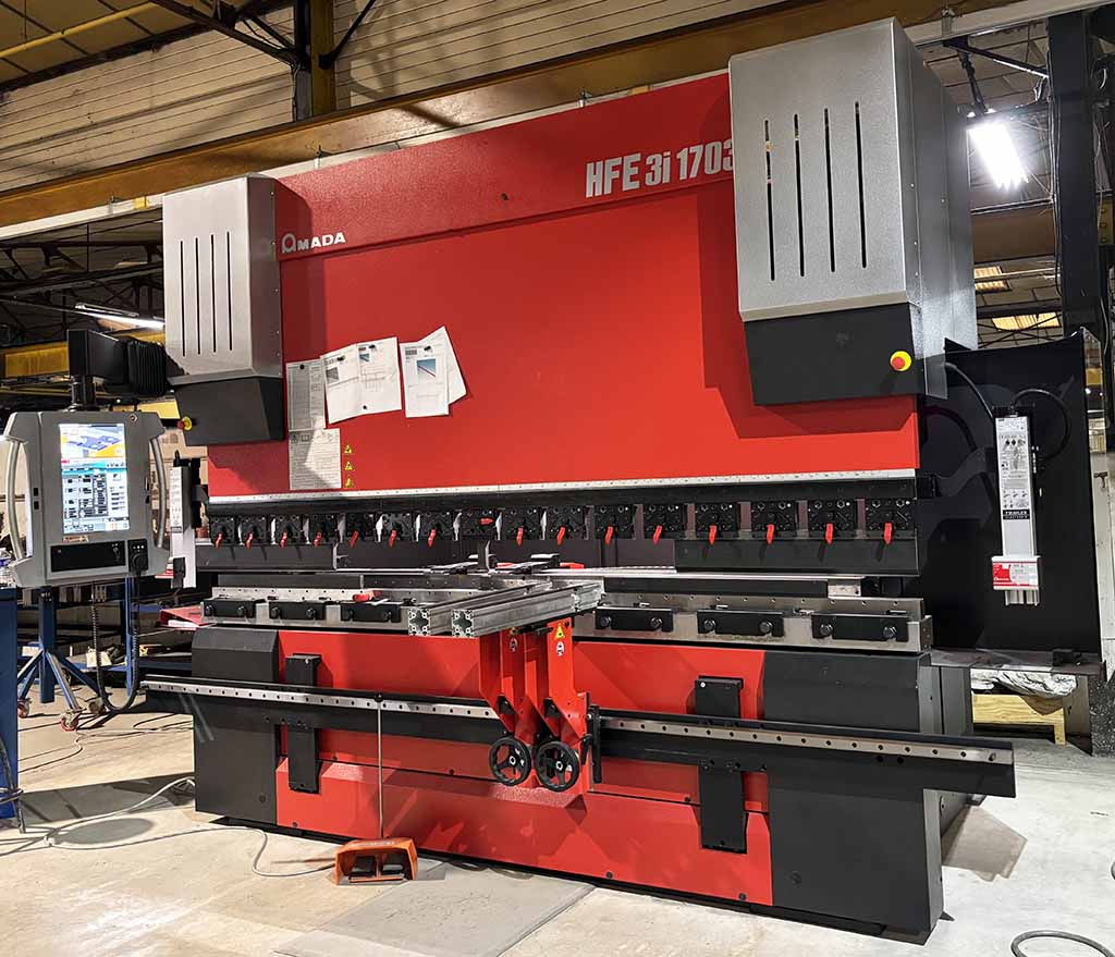 Acquisition of the AMADA HFE 3i 1703 Press Brake
