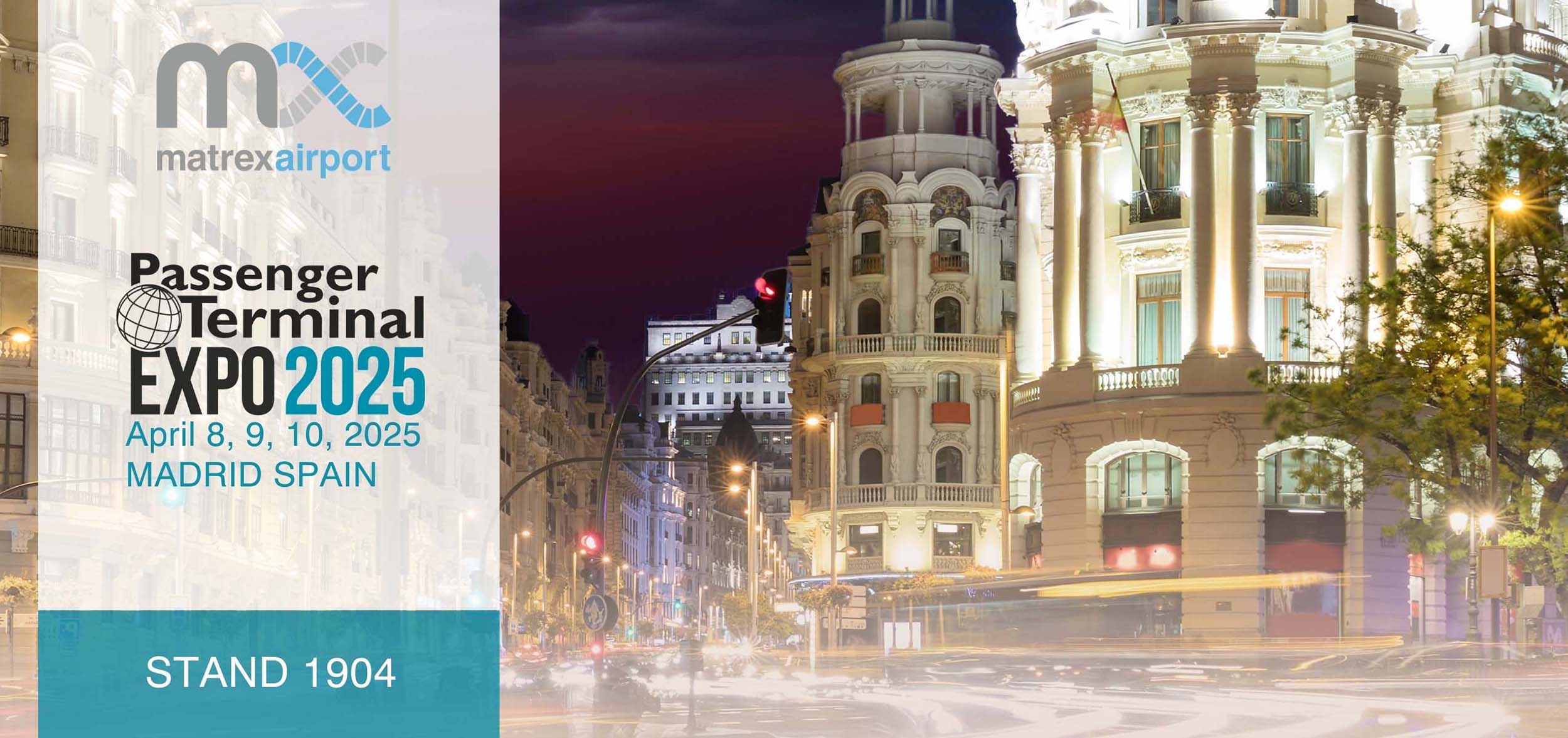 MATREX au PASSENGER TERMINAL EXPO 2025